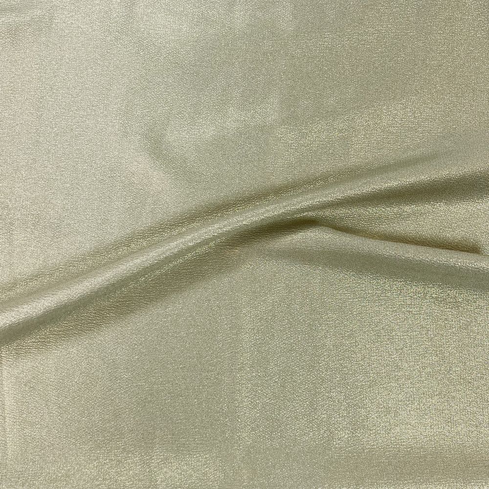 Foil Bubble Satin - Stone Gold